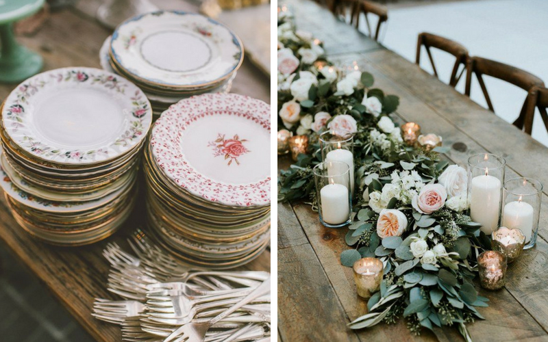 25 Table Setting Decorations & Centerpieces: Greek Table Setting Ideas