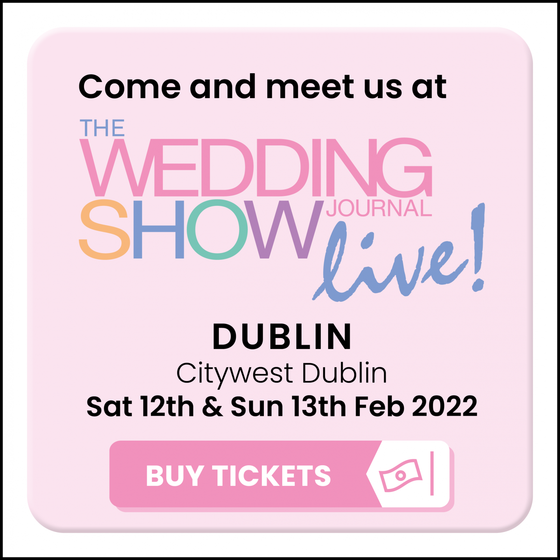WJS 2022 Exhibitor Badges | Wedding Journal